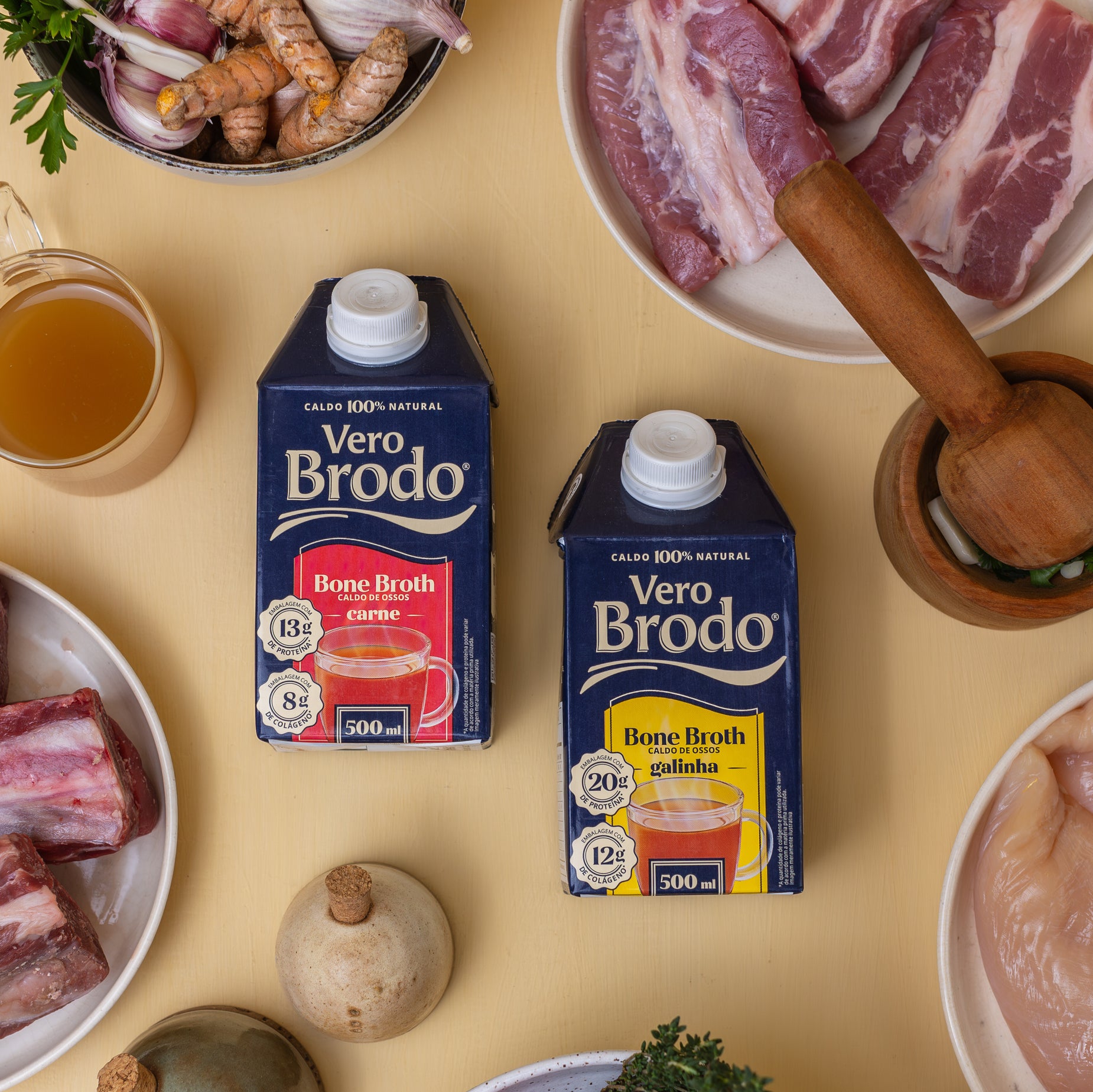 Bone Broth Bovino - Caldo de Ossos 500ml – Vero Brodo